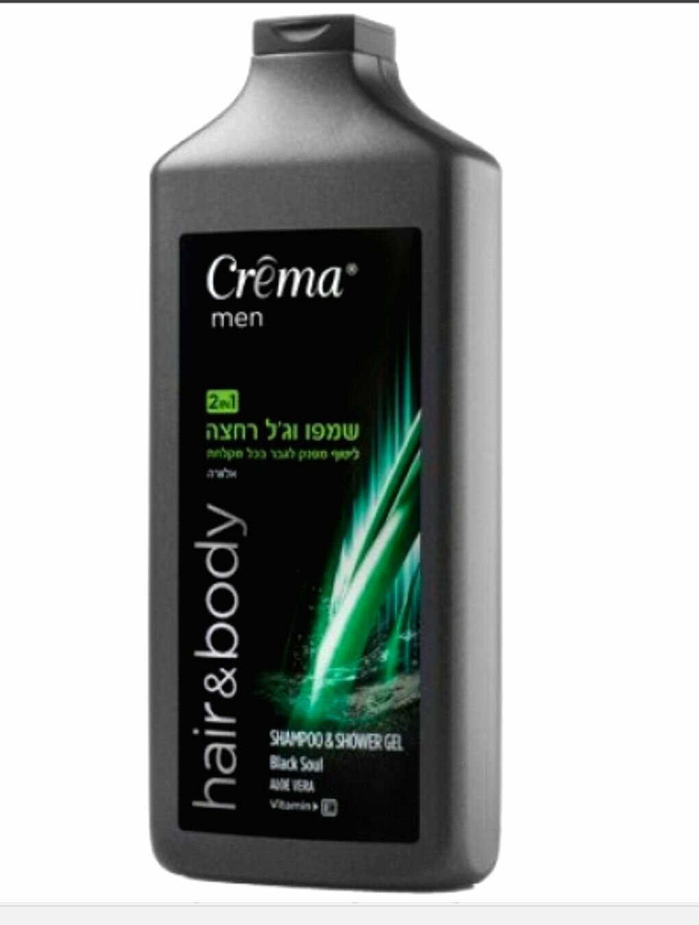 Crema 2в 1 Мужской шампунь и гель для душа Алоэ Вера 700мл