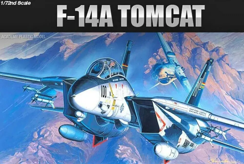 Academy AC12471 1/72 F-14A Tomcat сборная модель самолета