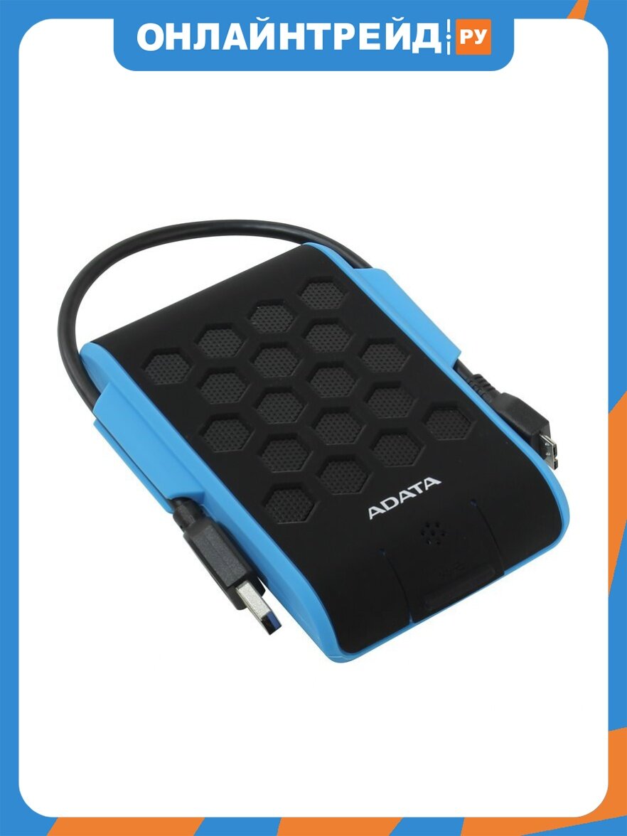Внешний жесткий диск Adata HD720, 2 ТБ, USB 3.2 Gen1 (AHD720-2TU31-CBL) синий