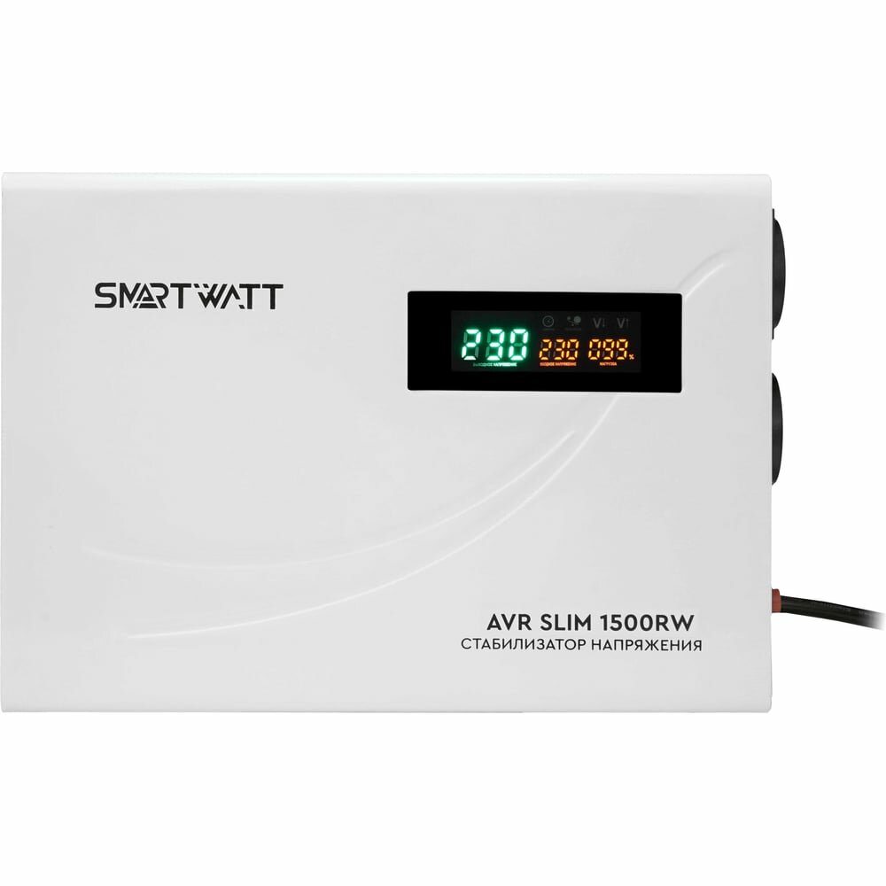 Стабилизатор напряжения SmartWatt AVR SLIM 1500RW X624041463