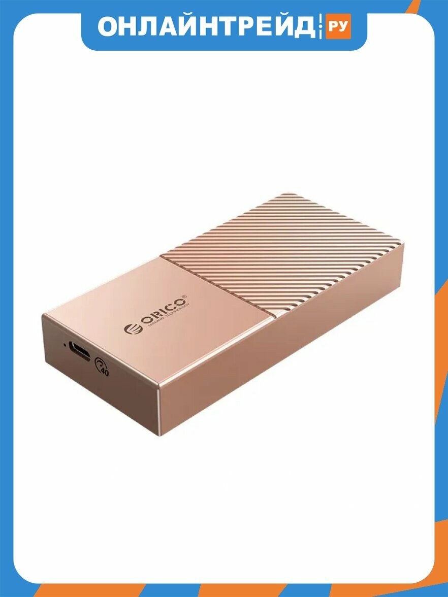 Внешний корпус для SSD M2 Orico M208C3-U4 розовое золото