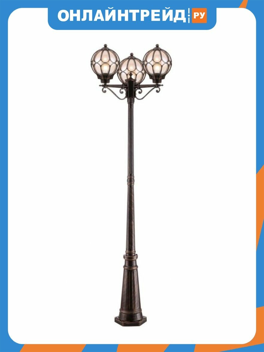 Уличный фонарный столб Maytoni Via O023FL-03G.