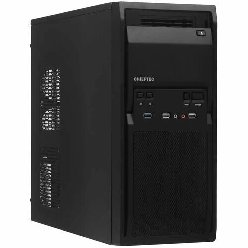 Компьютерный корпус Chieftec Libra (LG-01B-OP) черный - Midi Tower, ATX, USB 2.0 Type-A, USB 3.2 Gen 1 Type-A, USB 2.0 Type-C