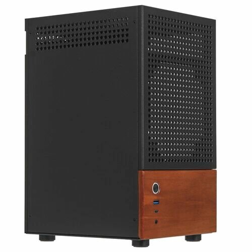 Компьютерный корпус JONSBO T6 (T6 Black) черный - Нестандартный, Mini-ITX, USB 3.2 Gen 1 Type-A, USB 3.2 Gen 1 Type-C