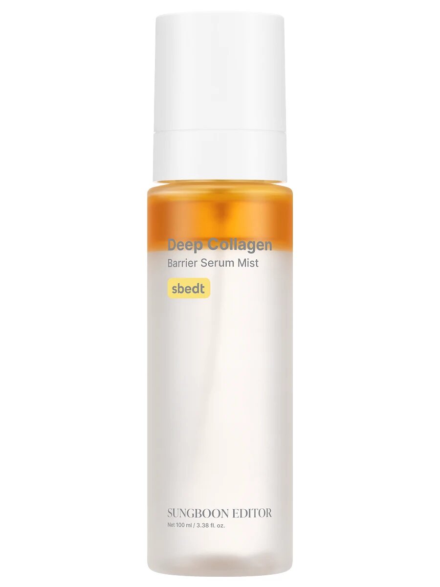 Sungboon Editor Двухфазный мист с коллагеном для упругости и сияния кожи Deep Collagen Barrier Serum Mist 100 мл