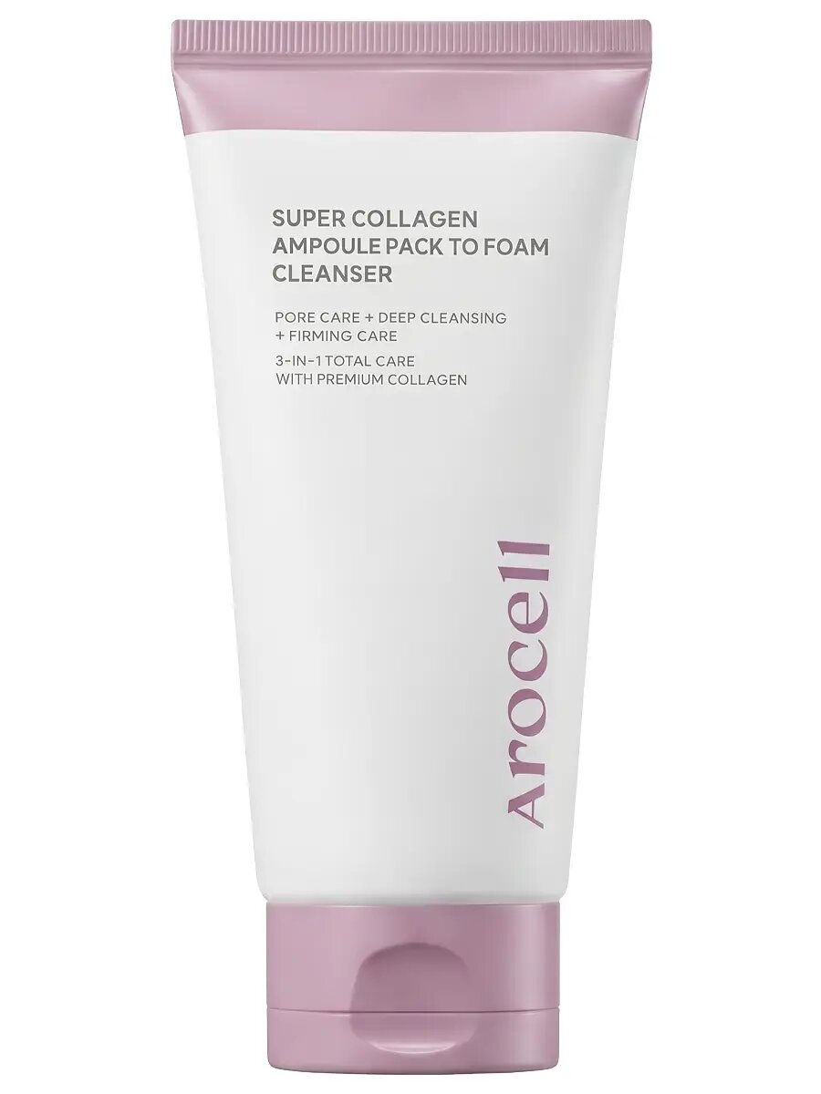 Arocell Коллагеновая очищающая маска-пенка Super Collagen Ampoule Pack To Foam 120 гр