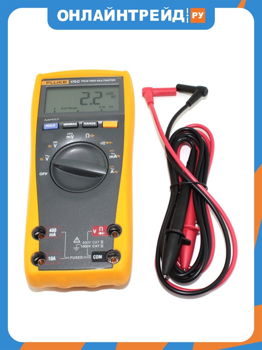 Портативный мультиметр Fluke 175CN