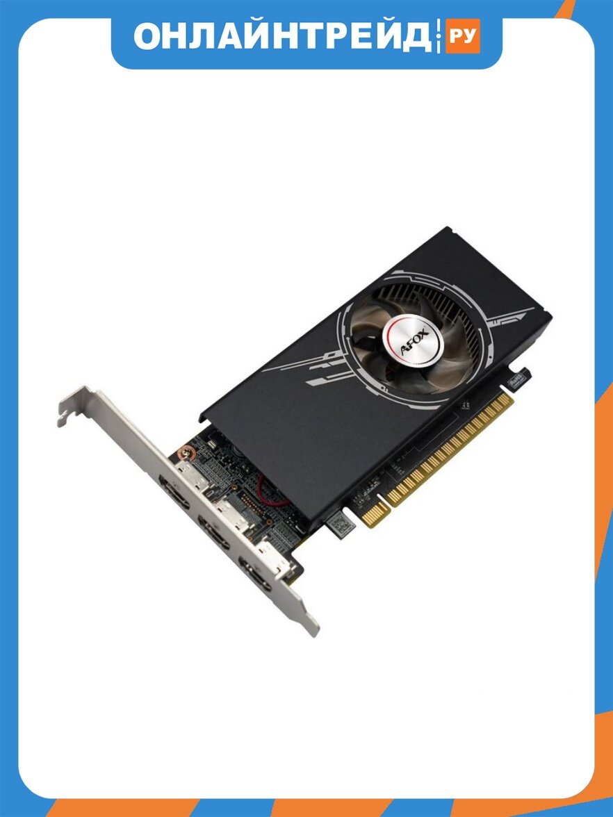 Видеокарта Afox GeForce GTX 1050 Ti 4G (AF1050TI-4096D5L2-V3)