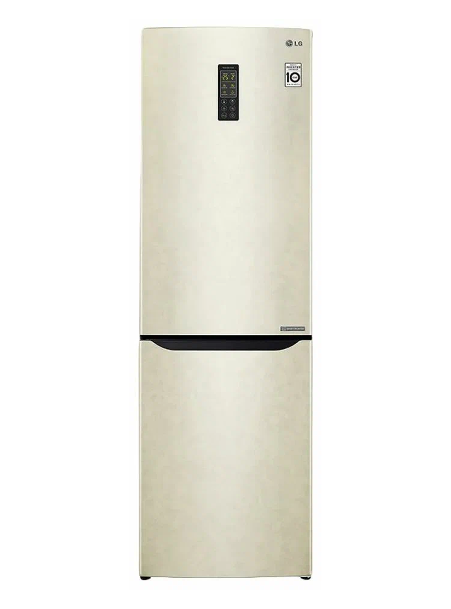 Холодильник LG GA-B419SEUL двухкамерный, 354л, цвет бежевый.