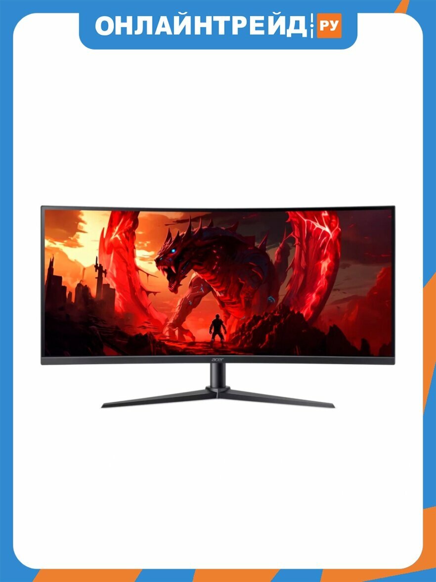 Монитор Acer Nitro XZ340CURJ0bmiiphx 34' черный (UM. CX0CD.003)