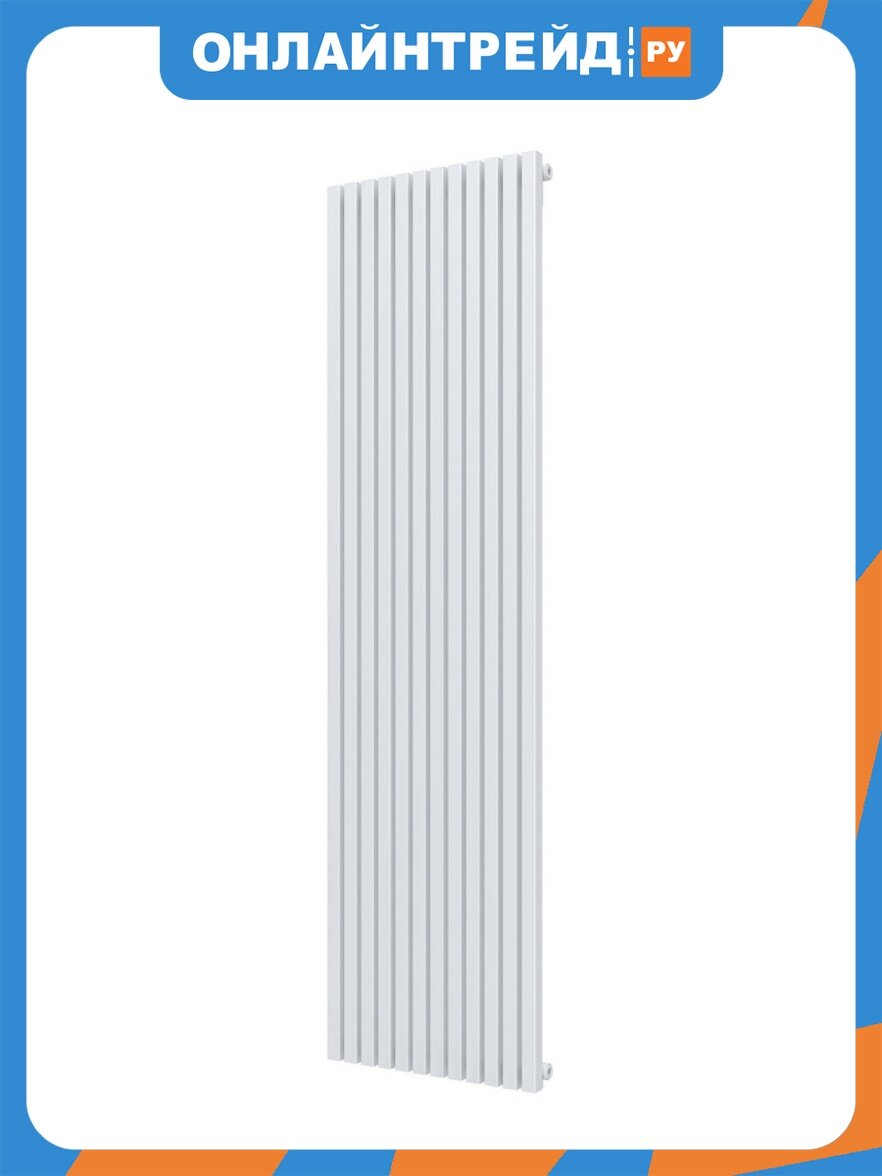 Радиатор Кзто Quadrum 30 V 1- 1750-12 RAL1T104S9016 (белый муар)