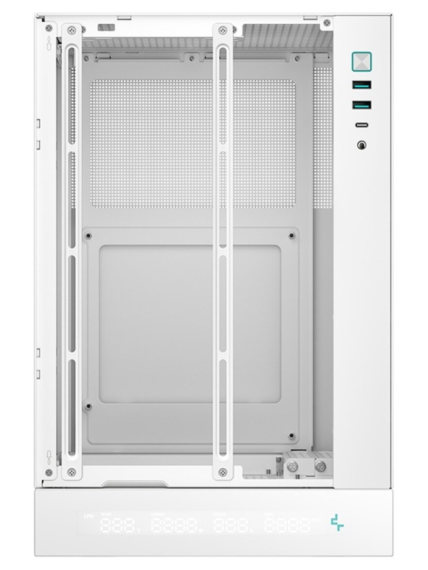 Корпус Deepcool CH170 DIGITAL белый — фото 1