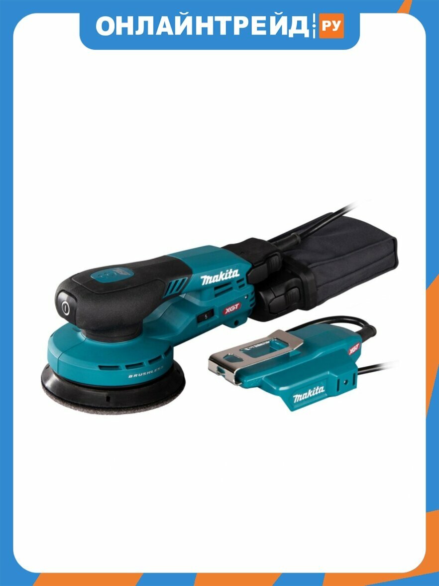 Машина шлифовальная эксцентриковая с выносным аккумулятором Makita BO003CGZ XGT