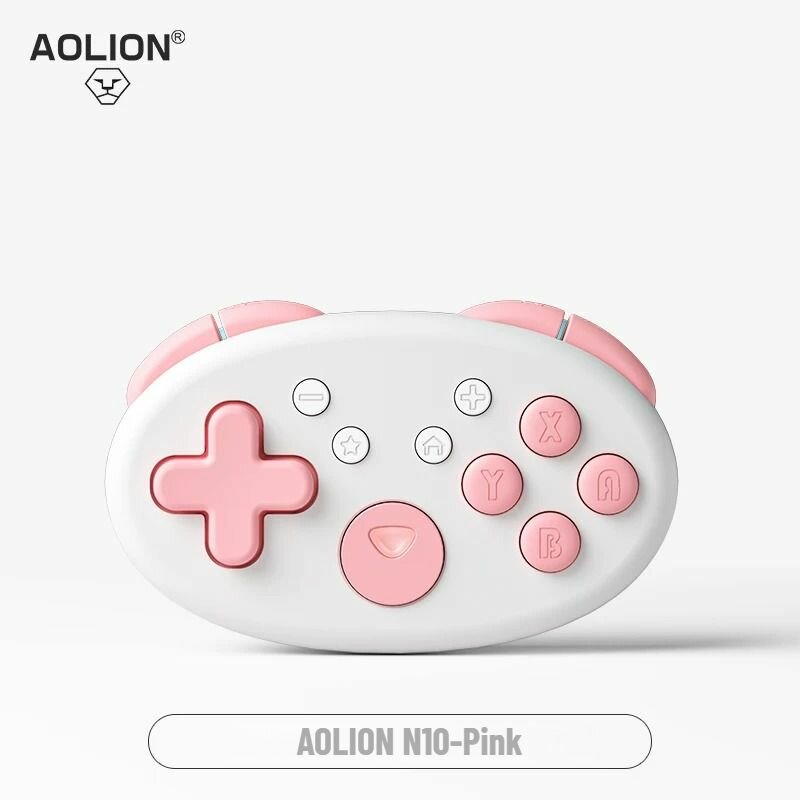 Aolion Беспроводной мини-игровой контроллер N5 с функцией Turbo Joypad для Steam / NS Switch / Android / IOS
