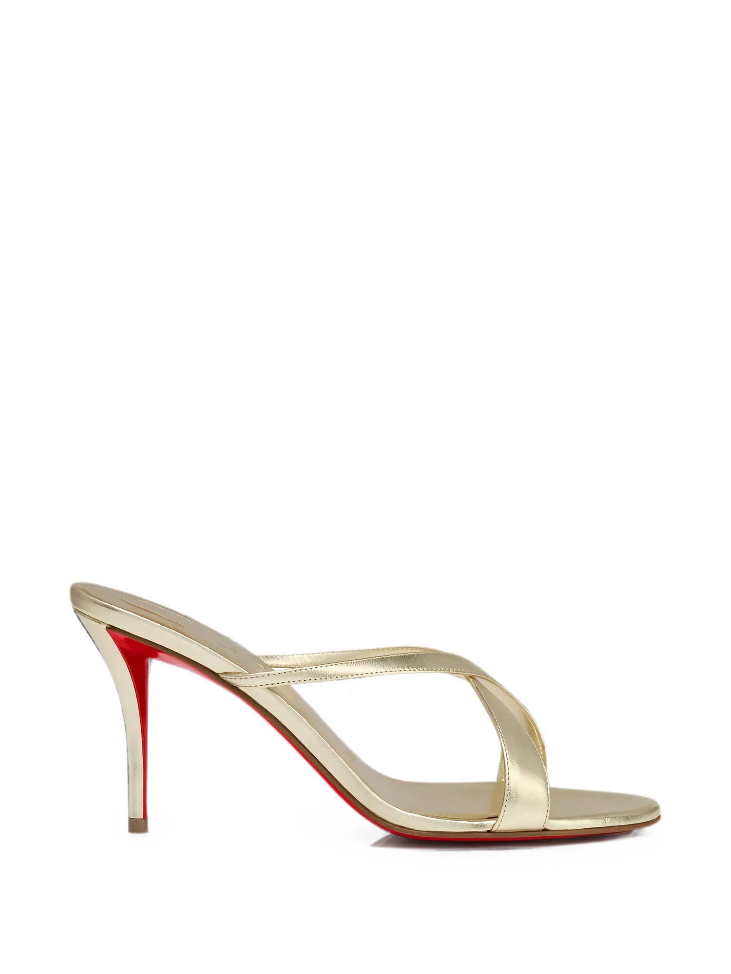 Босоножки Mulazee Cross laminated leather sandals