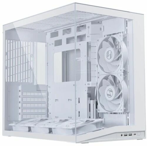 Компьютерный корпус LIAN LI O11 Dynamic MINI V2 Flow (G99. O11DMIV2FW. R0) белый - Mini Tower, ATX, USB 3.2 Gen 1 Type-A, USB 3.2 Gen 1 Type-C