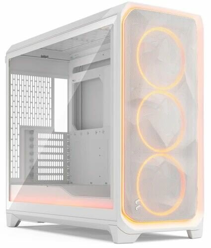 Компьютерный корпус Fractal Design Meshify 3 XL Ambience Pro RGB (FD-C-MES3X-05) белый - Full Tower, SSI EEB, USB 3.2 Gen 1 Type-A, USB 3.2 Gen 1 Type-C