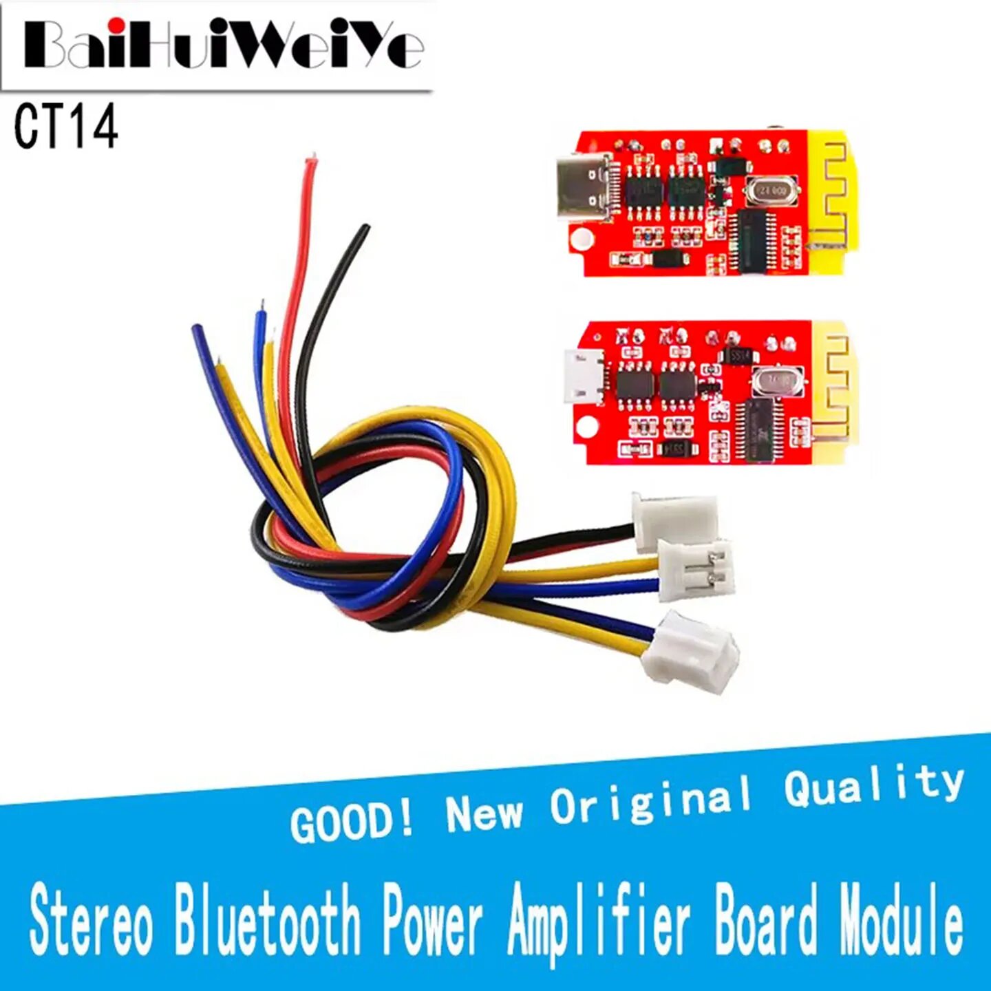 Bluetooth усилитель звука CT14, TYPE C USB — фото 1