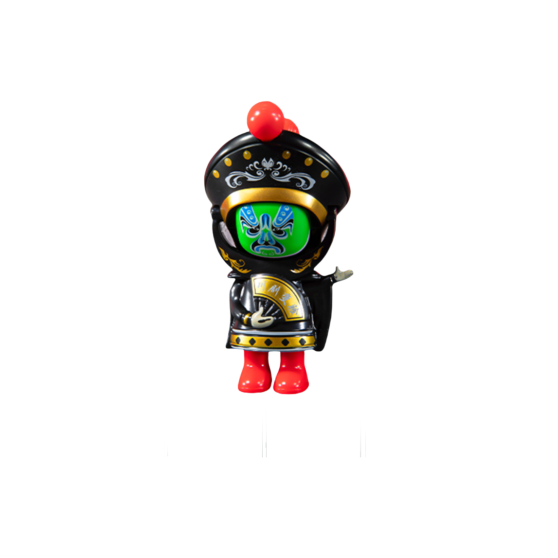 Кукла унисекс GUOU Sichuan Opera Face-Changing Doll, Black (Four Changes), 4 шт.