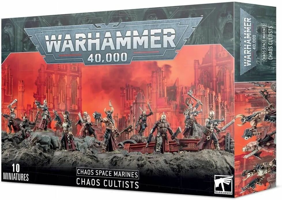 Набор Games Workshop Warhammer 40K - Chaos Space Marines Chaos Cultists