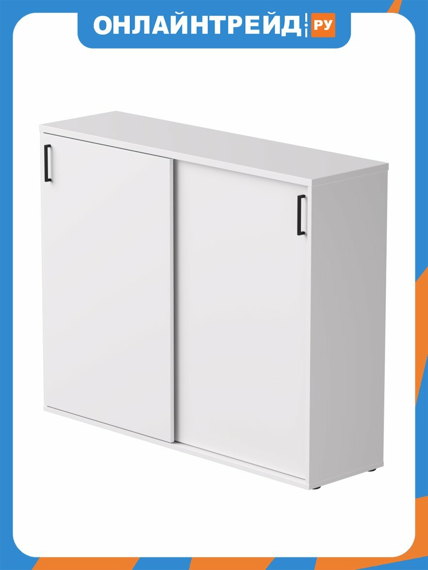 Шкаф-купе Everprof средний EVO 1370х385x1115 1370х385x1115 Белый