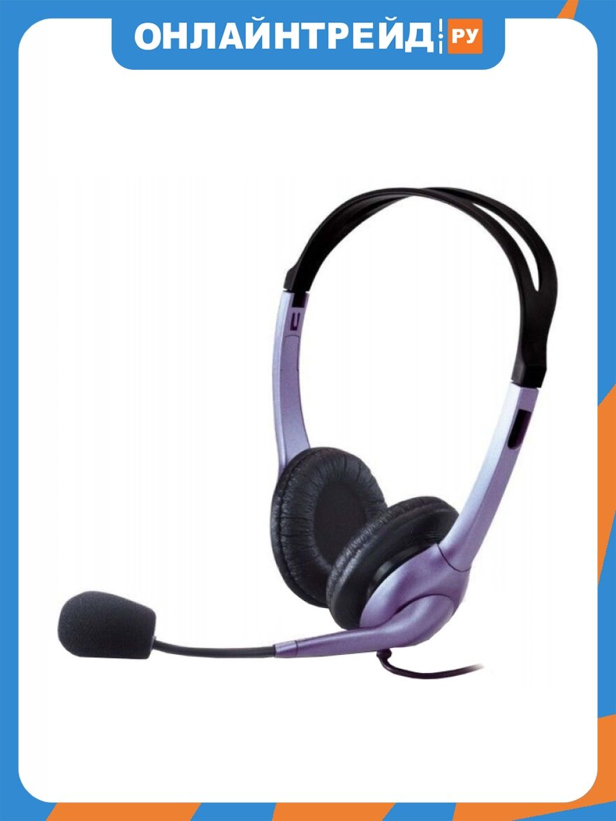 Гарнитура Genius HS-04S, проводная (3.5 mm)