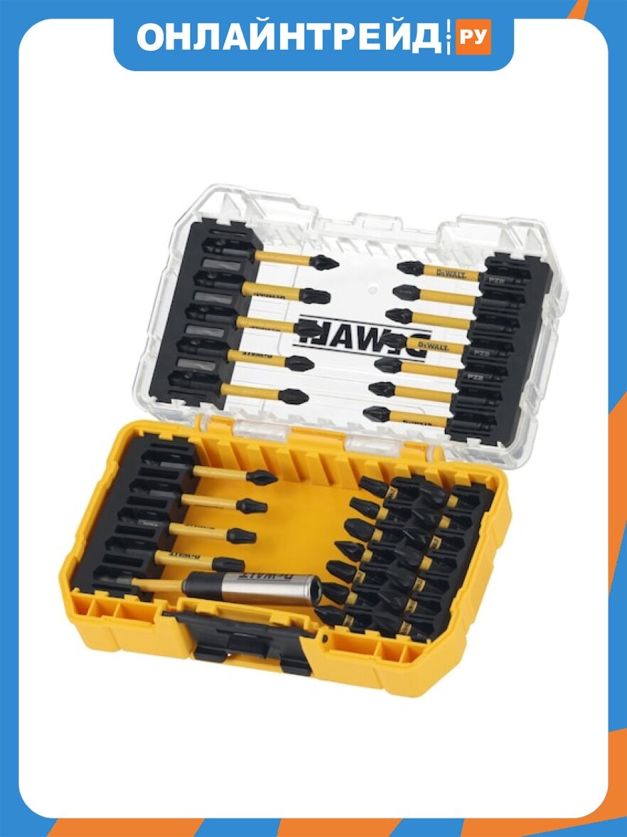 Набор бит и насадок Dewalt DT70739T-QZ FLEXTORQ, 31шт.