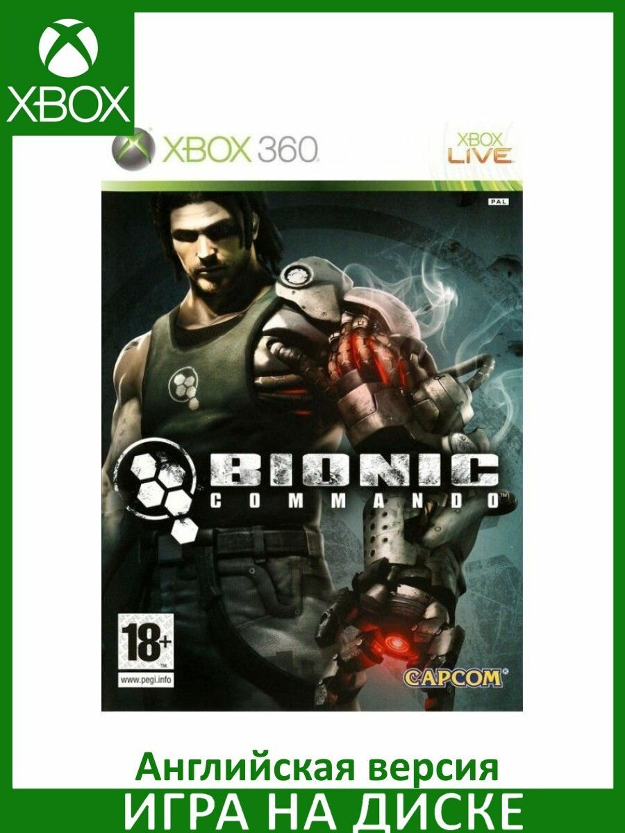 Игра Bionic Commando Xbox 360 Диск Английская версия