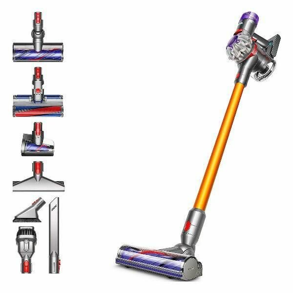 Пылесос ручной (handstick) Dyson V8 Absolute SV25 Silver/желтый