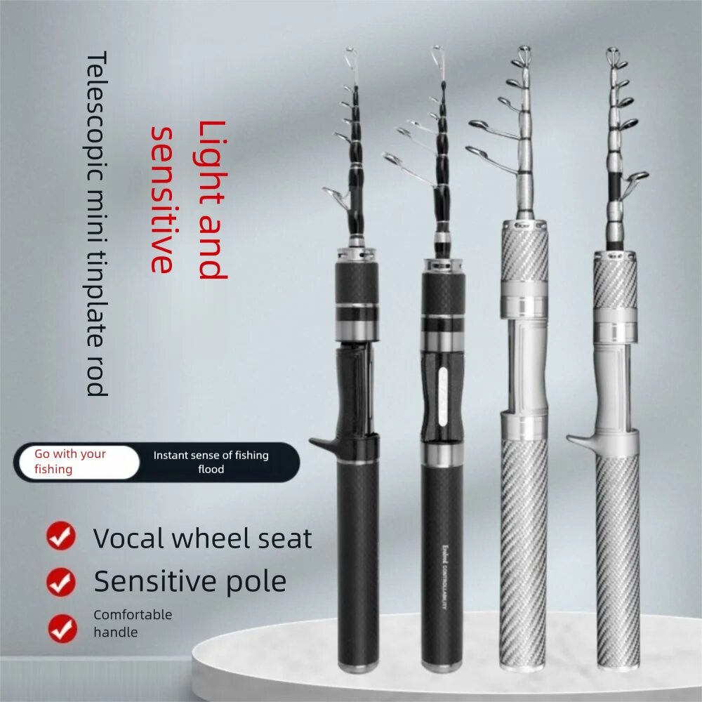 Телескопическая удочка Spincast 1.8м, цвет 1.8m-style A