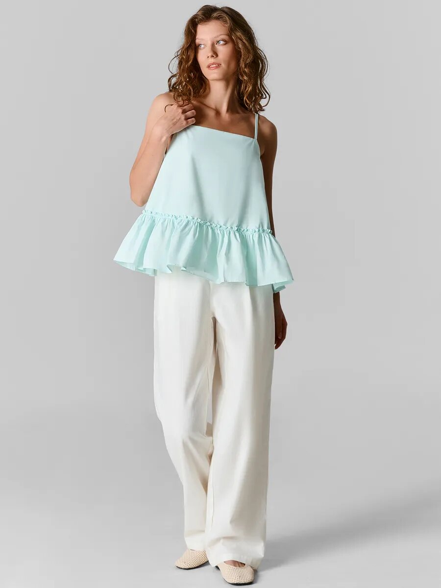 Блуза MARK FORMELLE для женщин, размер 170-88-94, голубой — фото 1