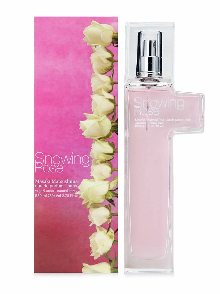 Парфюмерная вода Masaki Matsushima Snowing Rose, женская, 80 мл
