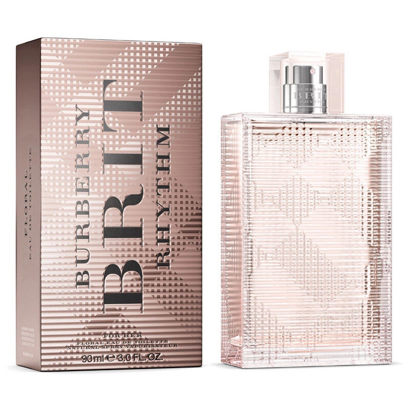 Туалетная вода для женщин Burberry Brit Rhythm For Her Floral 90 мл / Духи Барбери Брит Ритм Фо Хе Флорал