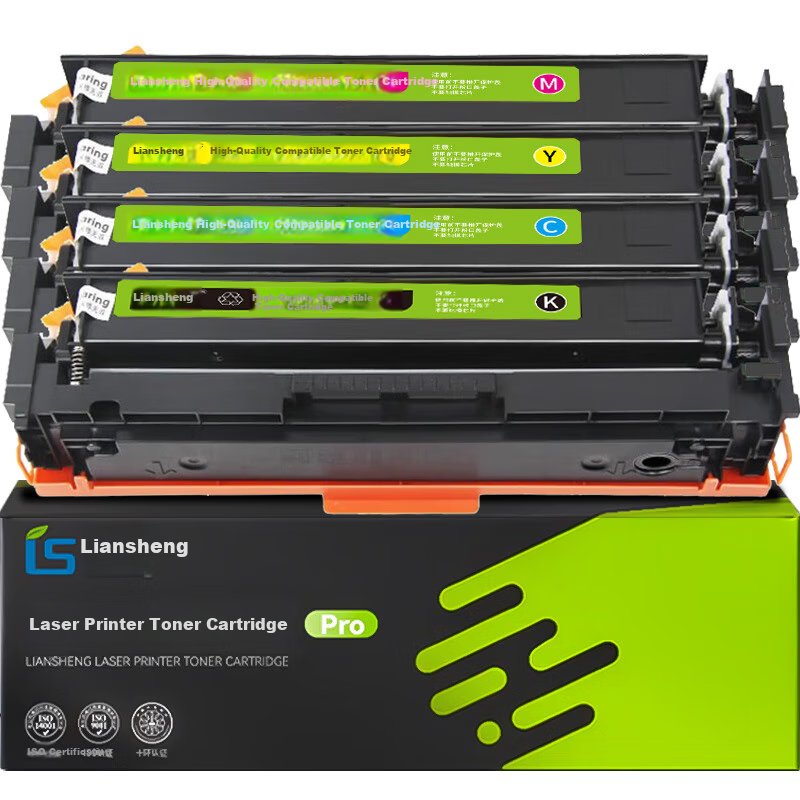 Liansheng HP M154a Color LaserJet Pro совместимый четырехцветный тонер-картридж с чипом для легкой дозаправки