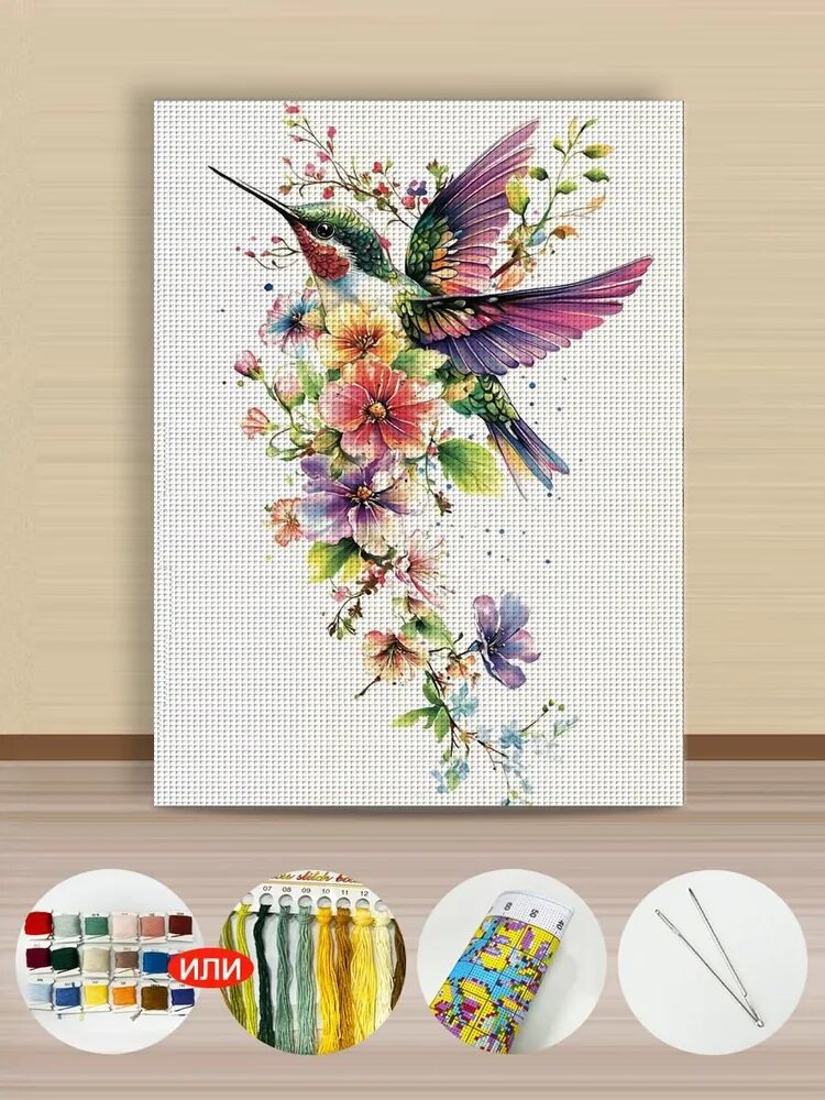 Вышивка крестом наборы/Набор для вышивания,30x40CM,11CT, Холст имеет нанесенный на него узор.