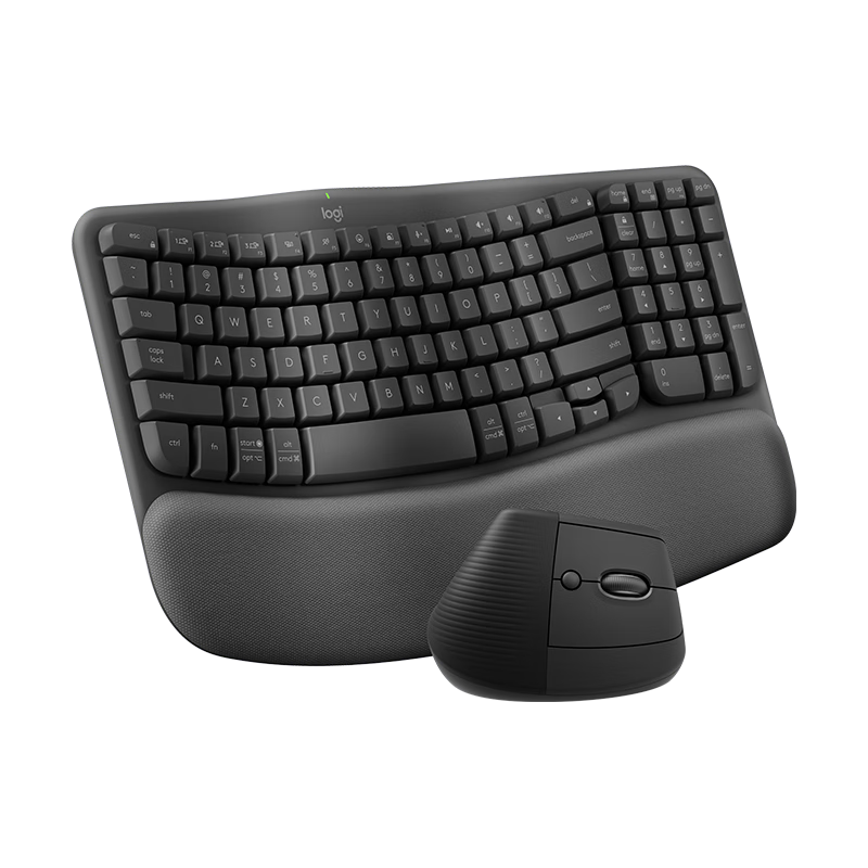 Комплект Logitech Wave беспроводной эргономичный клавиатура и мышь Bluetooth офисная клавиатура мышь