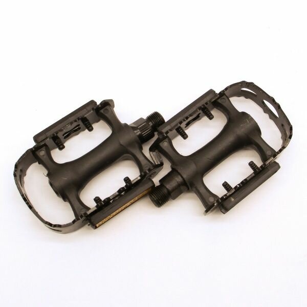 Педаль MTB HONGDING HD-905, 9/16 резьба, PP+STEEL корпус, сталь. подшипник, 103х82мм, с рефлектором
