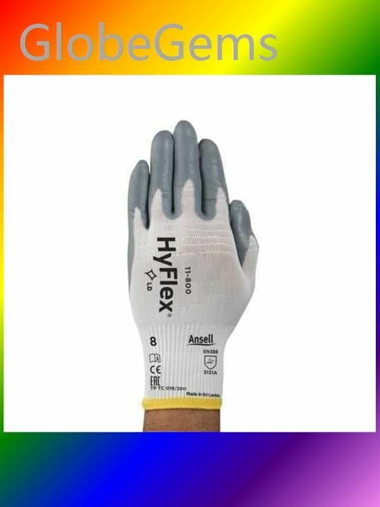 Механические и универсальные антистатические сборочные перчатки Hyflex 11-800/12 пар