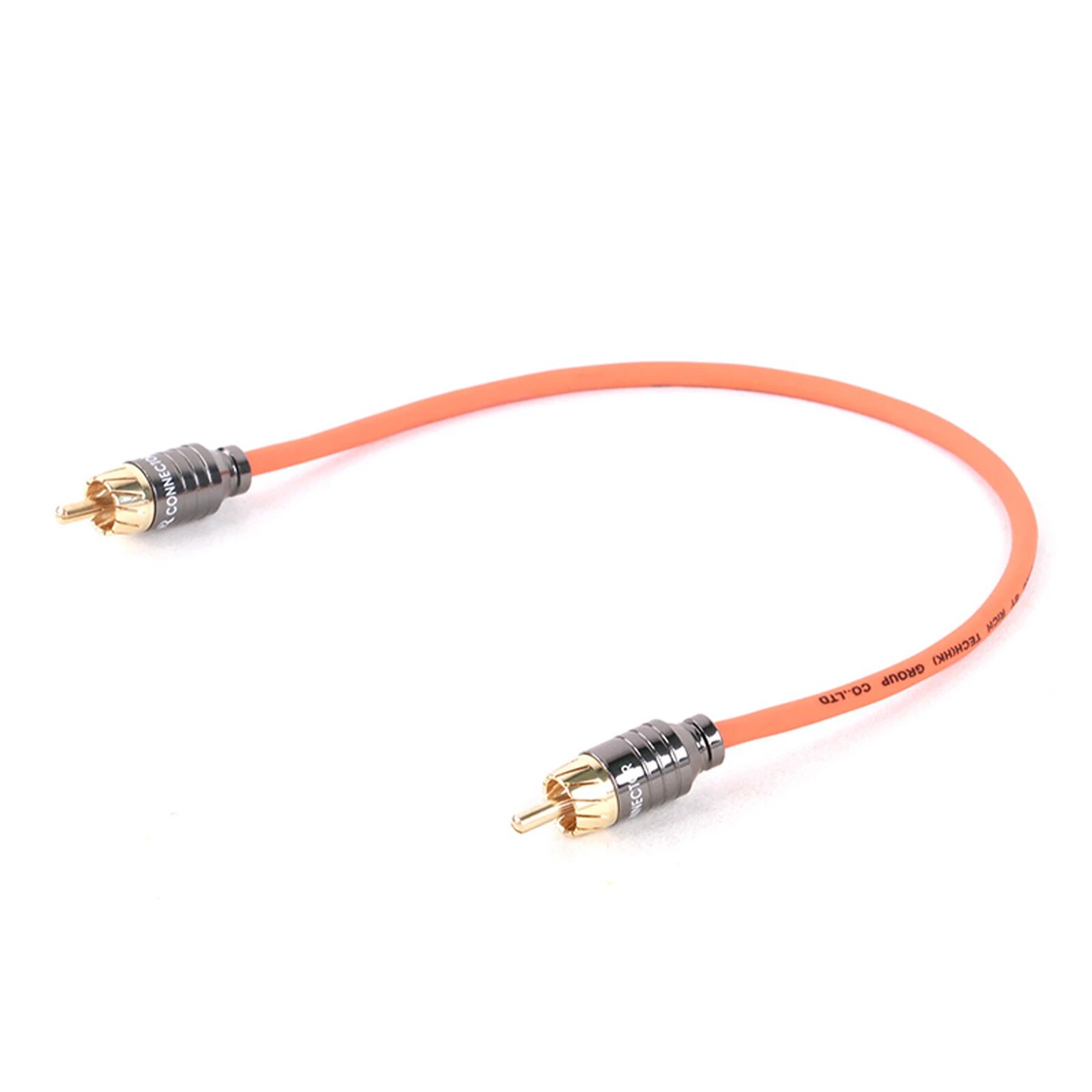 RCA кабель GuerGuo, 1m, Orange-WH