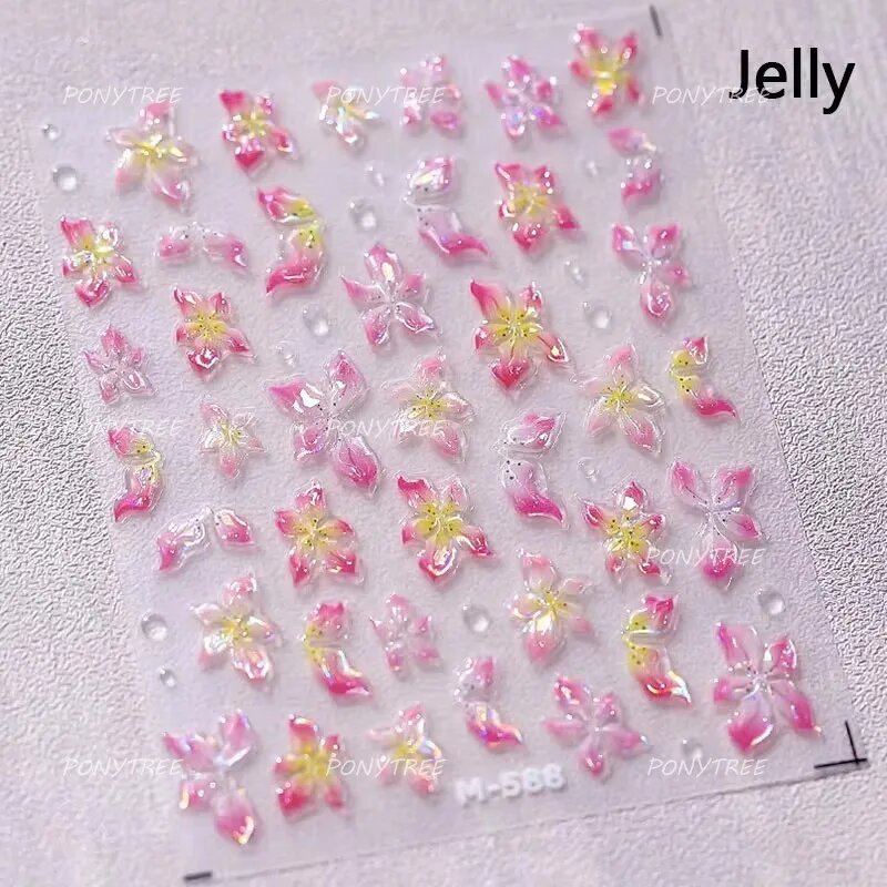 PONYTREE наклейки для ногтей Розовый, MP4689M588