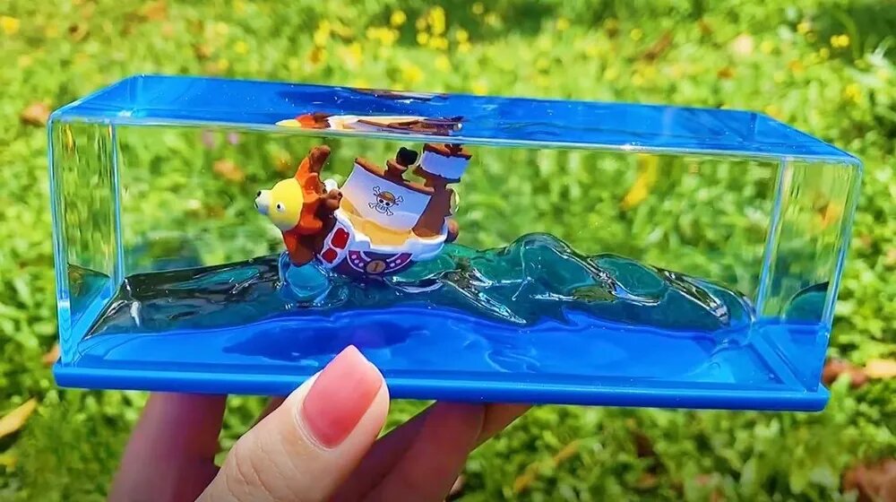 Коллекционная модель корабля One Piece drift bottle украшение рабочего стола