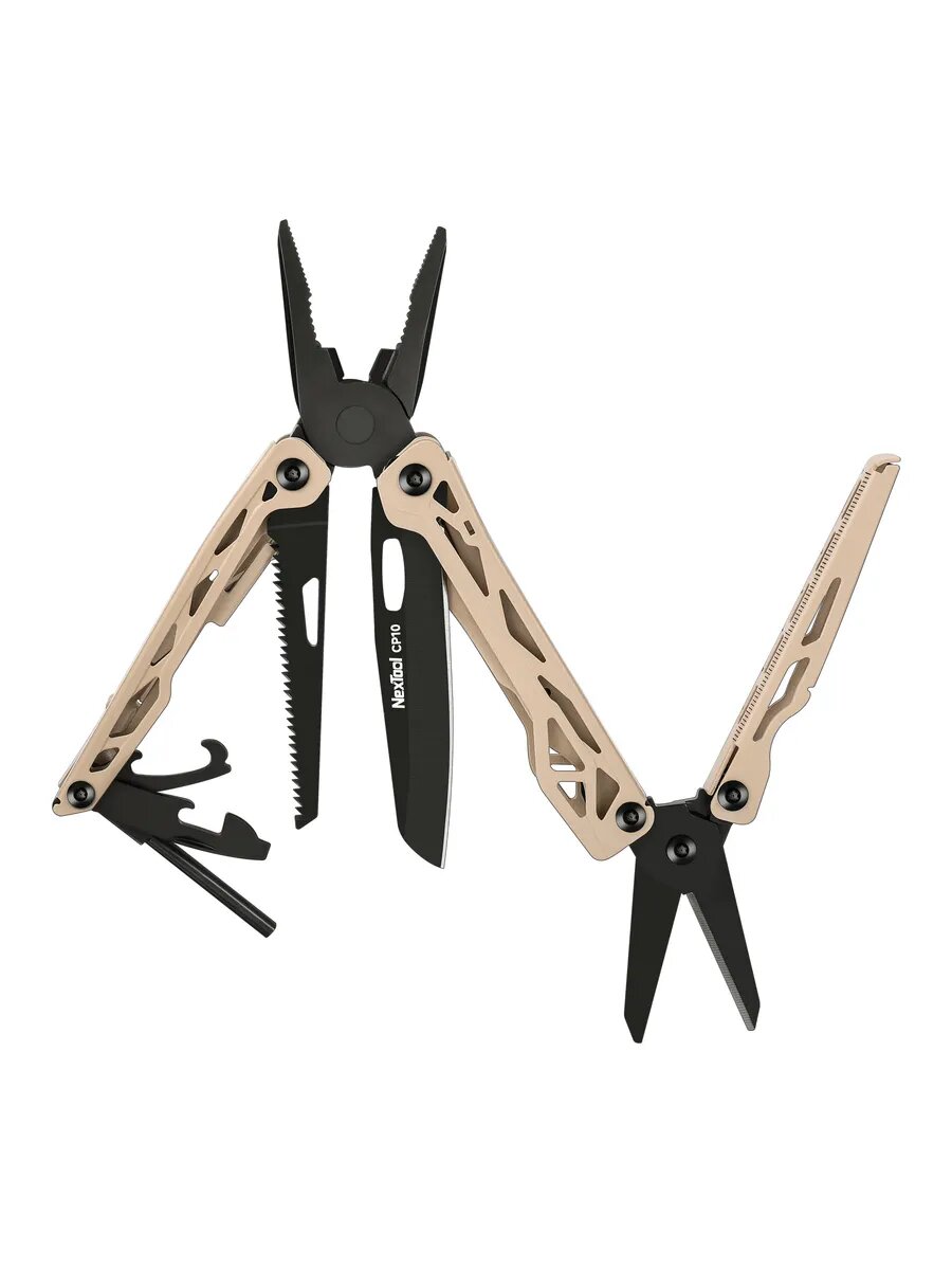 Мультитул нож NexTool Camper Pliers CP10 универсальный тактический армейский