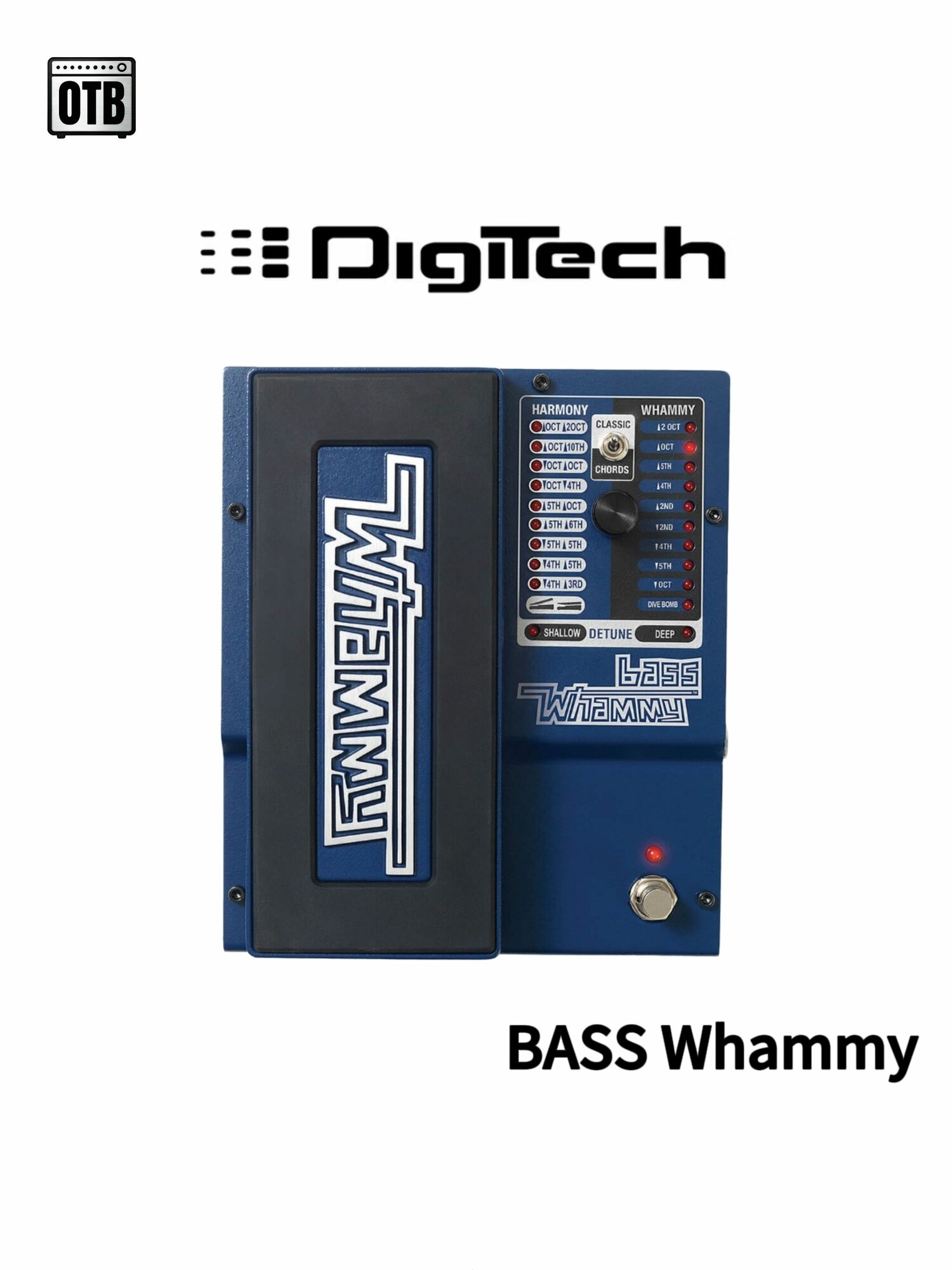 Digitech bass whammy Педаль транспонирования и понижения тональности