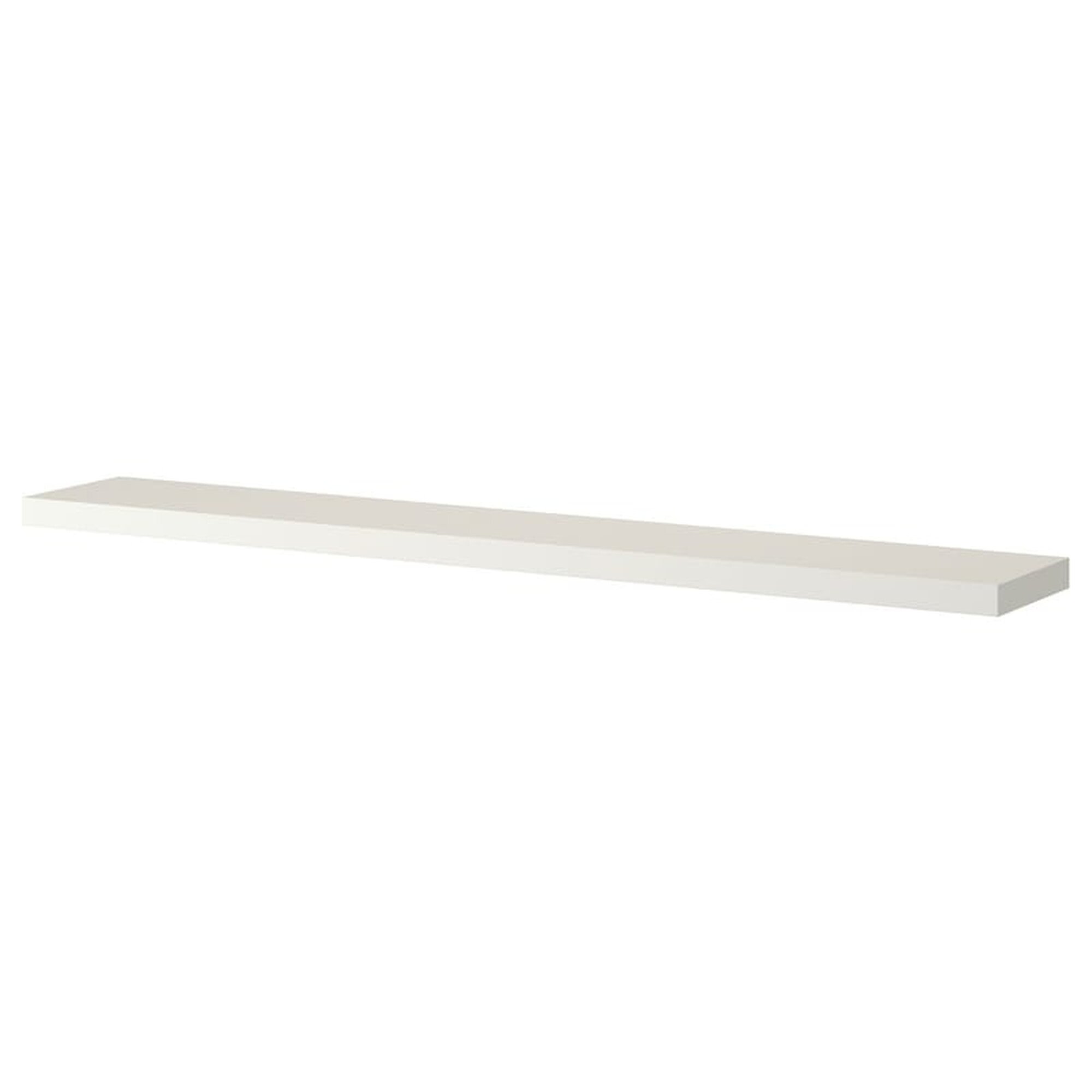 Настенная полка IKEA LACK 502.821.82, цвет белый, 190 см x 26 см