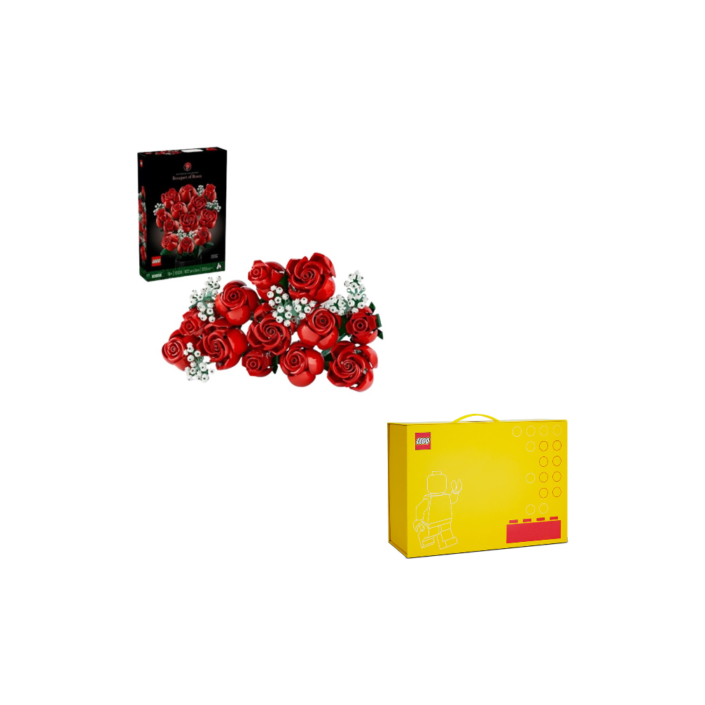 LEGO Icons Floral Collection Розовый Букет Сборный конструктор 822 шт. 10328 1