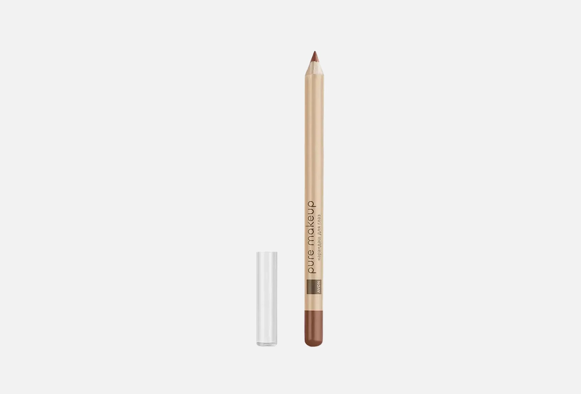 Avon Pure make up Карандаш для глаз 1г Холодная бронза