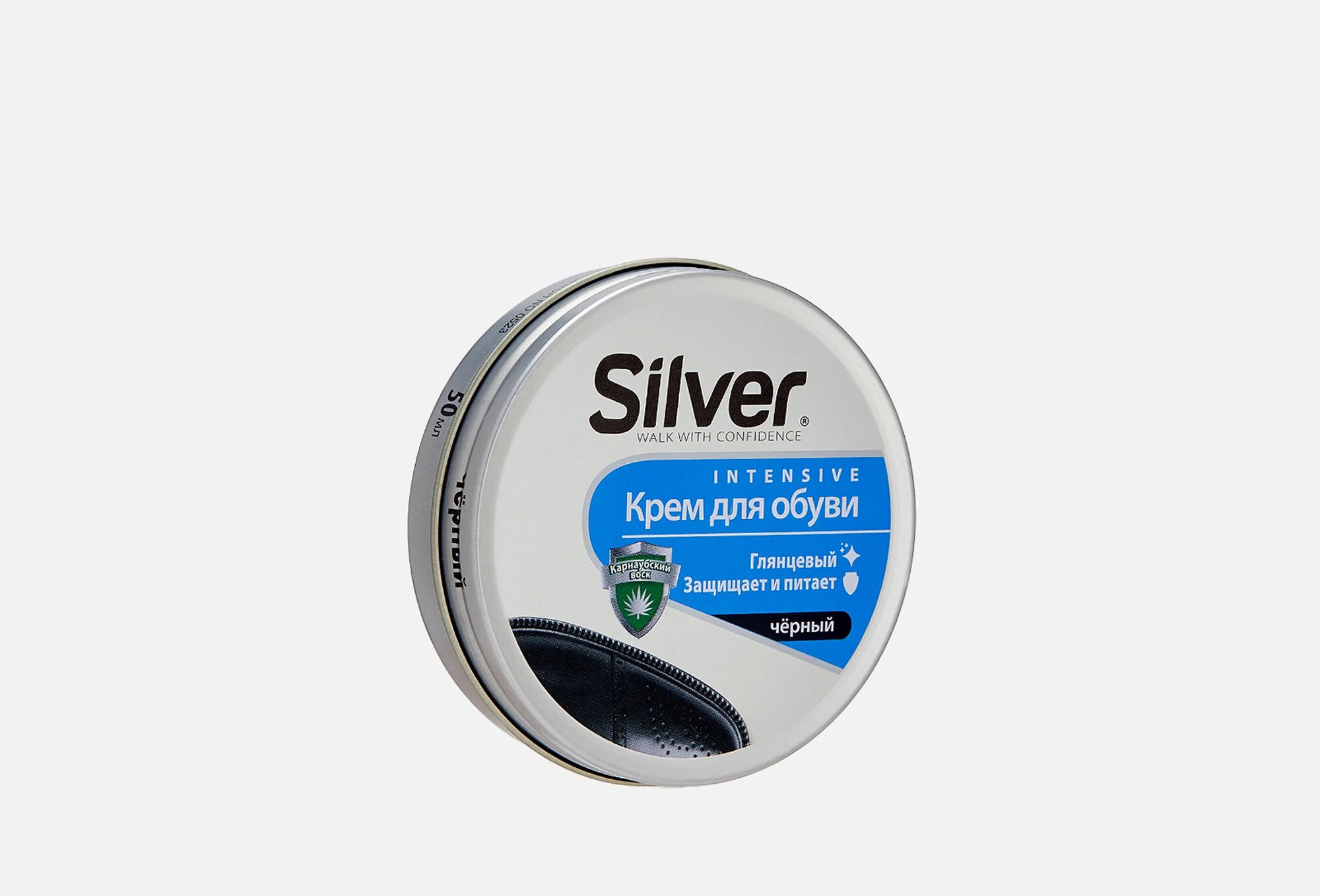 Silver Intensive Крем для обуви 50 мл Черный