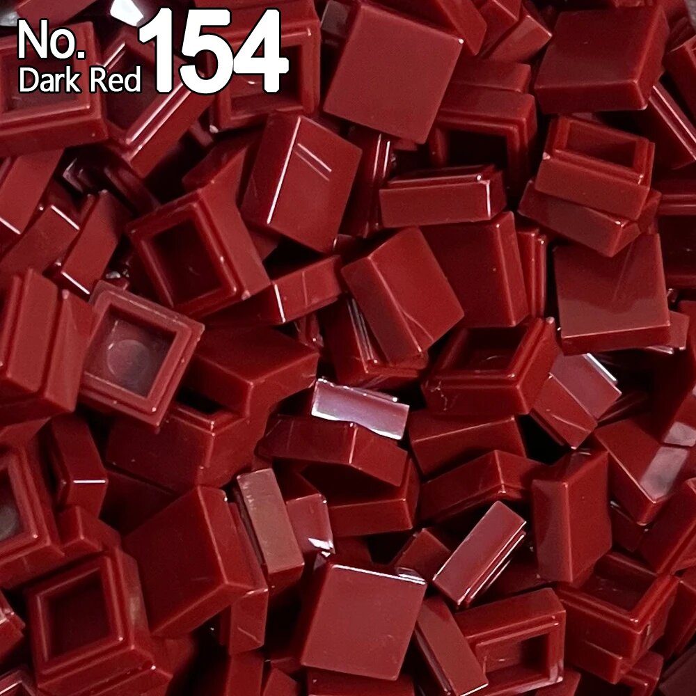 Мозаика из пластиковых блоков SMARTABLE 300 шт. Красный, Dark Red