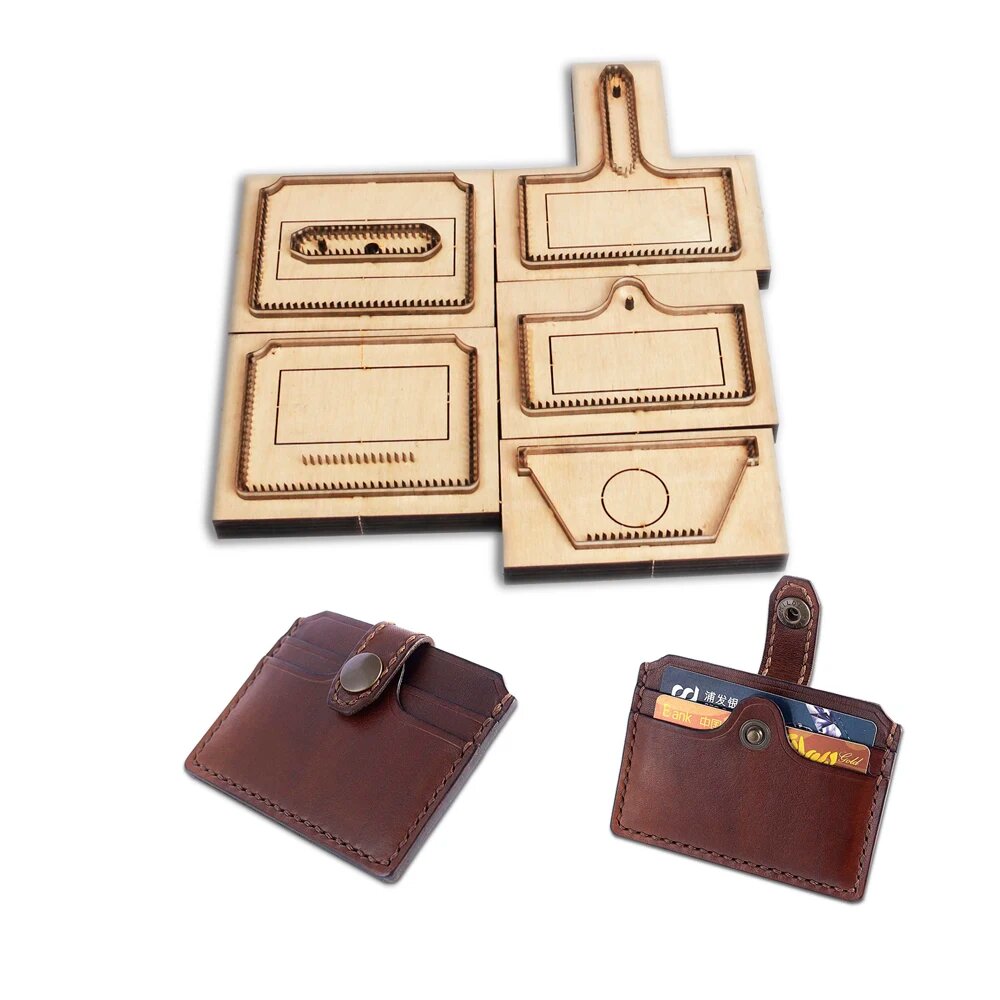 Металлический пробойник для кожи, knife mold, 10.5x8 см