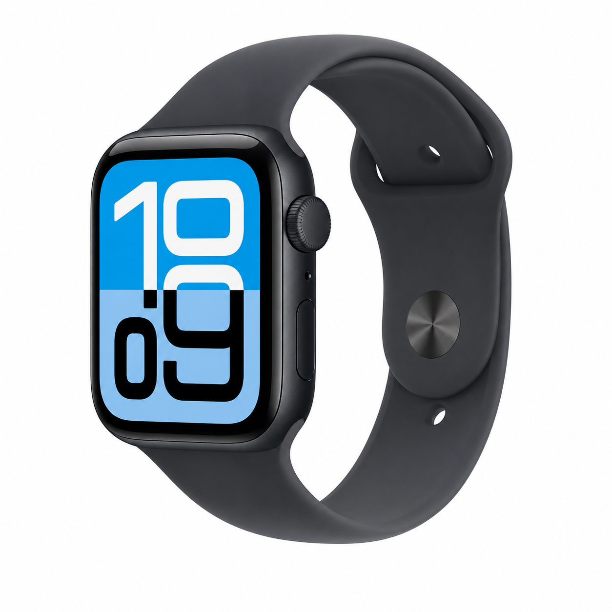 Умные часы Apple watch Apple watch SE3, 44мм, (2025) Midnight Al. (Полночь) Midnight SB (Полночь), M/L (MEHQ4)